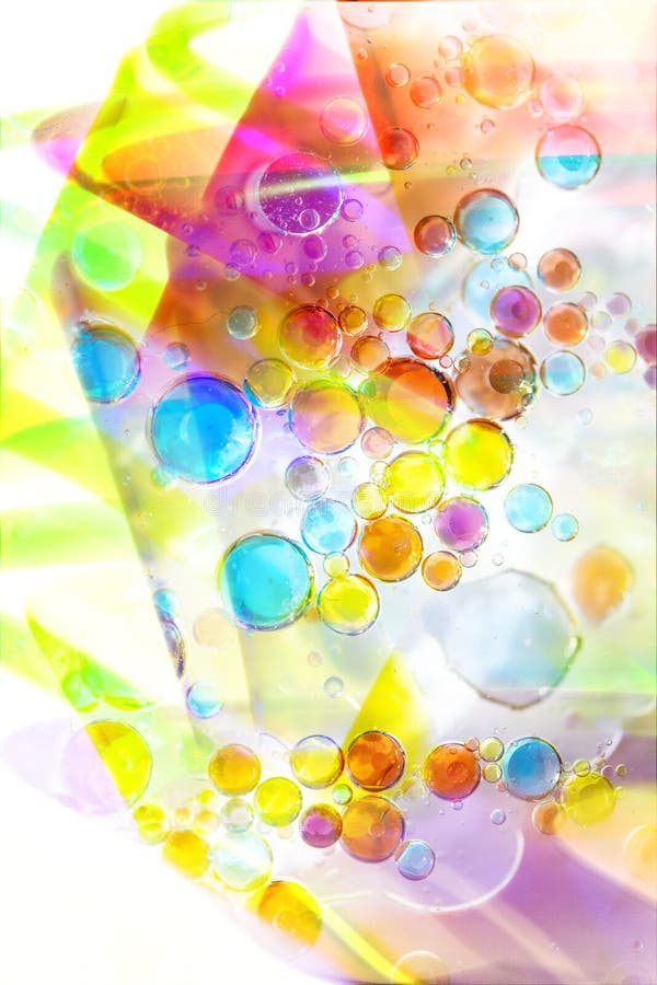 Beautiful Abstract Space Age Bubbles, Spheres and Swirls Stock Image ...