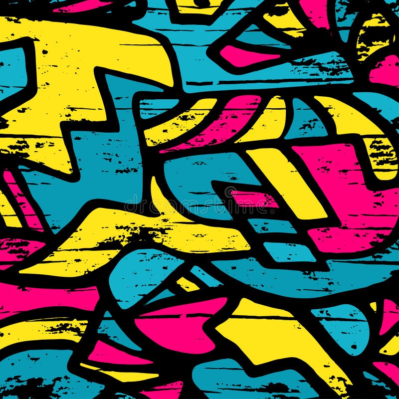 Beautiful Abstract Spot Graffiti Vector Illustration Stock Vector ...