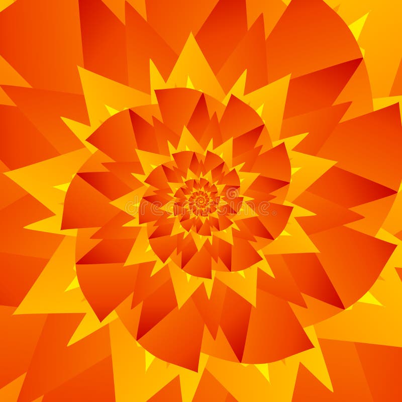 Beautiful Abstract Square Pattern, Illustration of an Unusual Flower ...