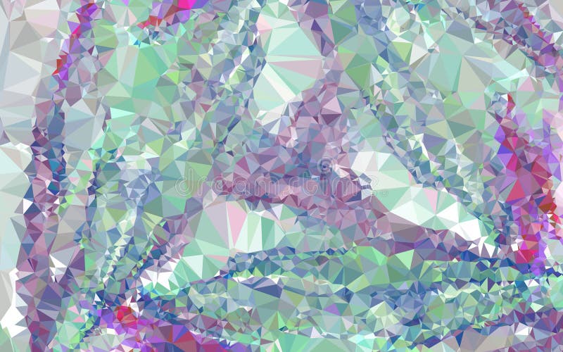 Beautiful Abstract Triangular Background. Bright Color, Trendy Style ...