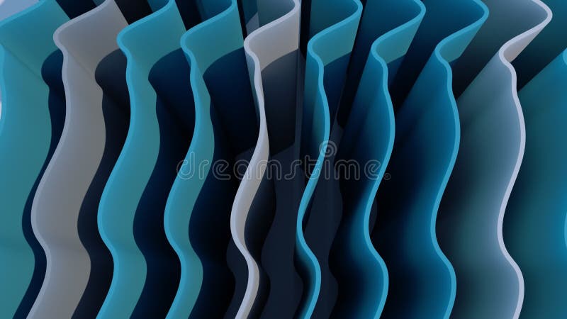Beautiful Abstract Undulating Lines. Stock Video - Video of geometric ...