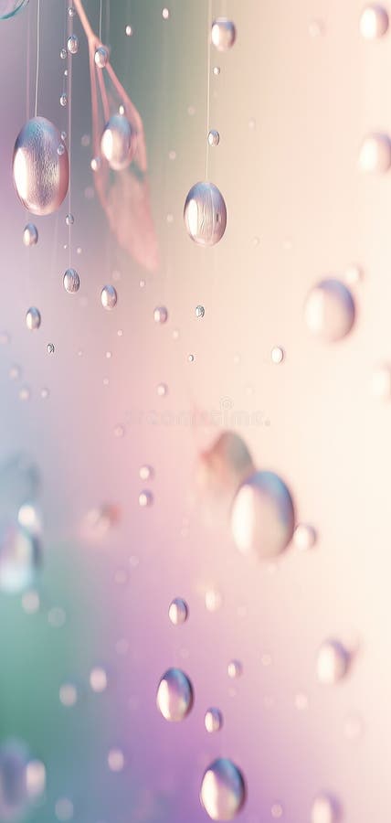 Beautiful Abstract Vertical Wallpaper Background with Water Drops ...