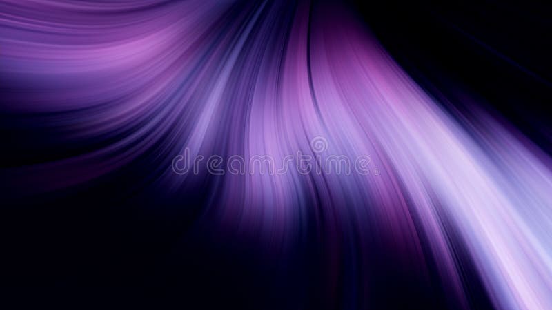 Beautiful Abstract Violet Line on Black Background Stock Image - Image ...