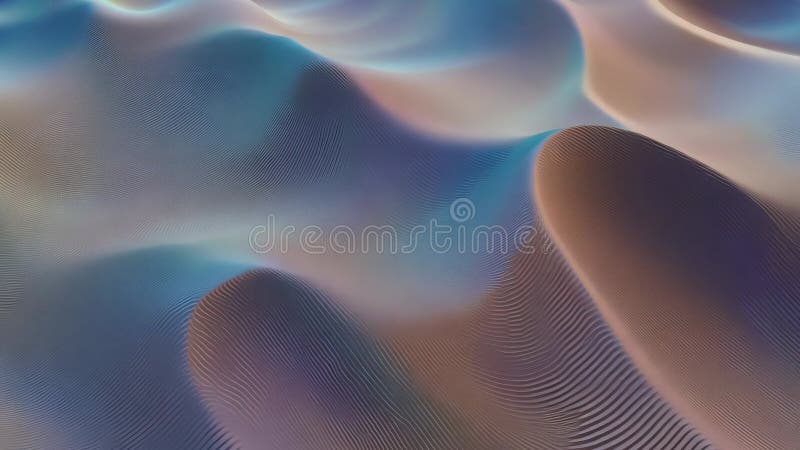 Beautiful Abstract Wave Background with Multicolored Sand Ripples ...