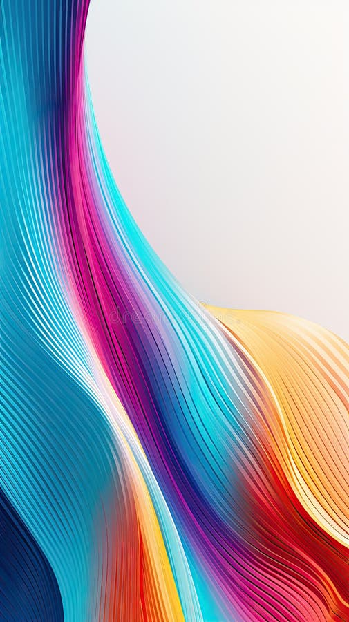 Beautiful Abstract Wave Technology Background, Digital Wave Effect ...