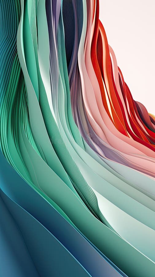 Beautiful Abstract Wave Technology Background, Digital Wave Effect ...