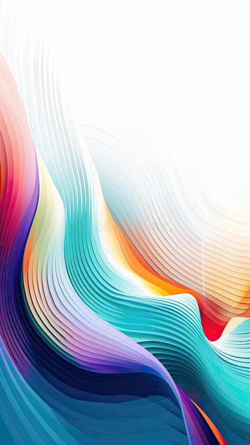 Beautiful Abstract Wave Technology Background, Digital Wave Effect ...