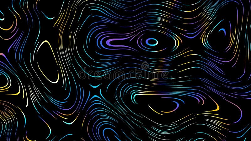 Beautiful Abstract Wavy Lines Technology Backdrop Wave Digital Effect ...