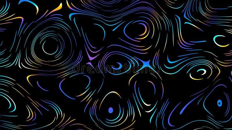 Beautiful Abstract Wavy Lines Technology Backdrop Wave Digital Effect ...