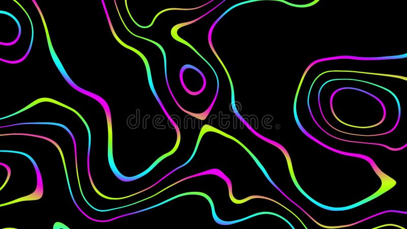 Beautiful Abstract Wavy Lines Technology Backdrop Wave Digital Effect ...