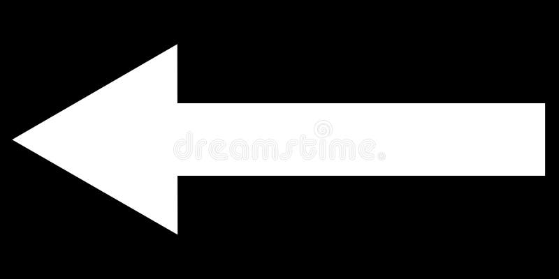 Abstract White Arrows on Black Background Stock Illustration ...