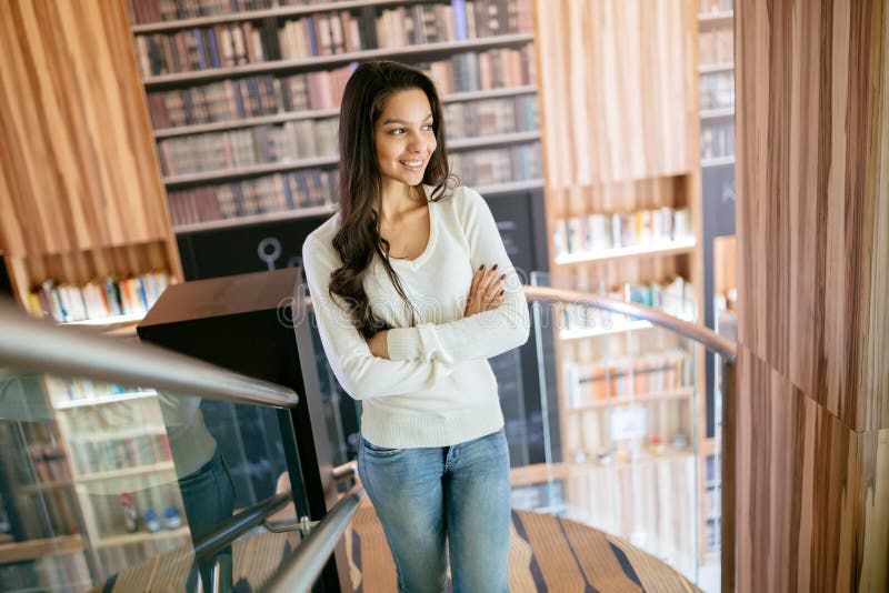 Beautiful Accountant Posing Stock Photo - Image of portrait, accounting ...