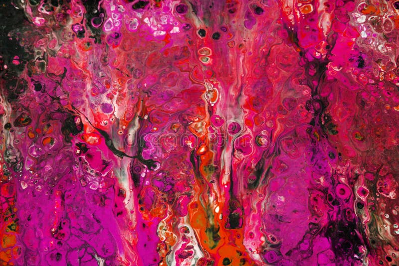 Beautiful Acrylic Color Abstract Background Stock Image - Image of ...