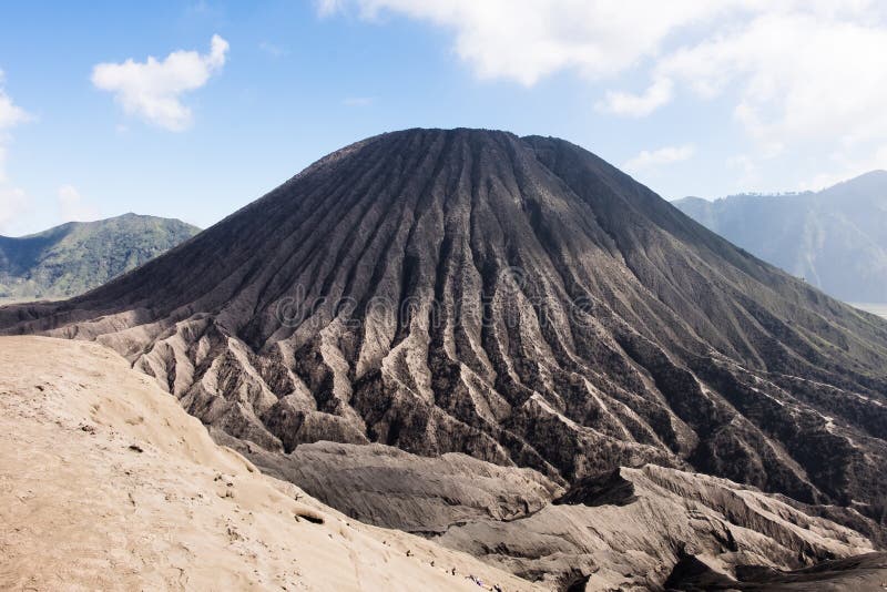 Active Mount Bromo - Java, Indonesia Stock Photo - Image of scenery ...