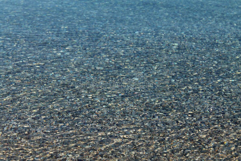 Beautiful Adriatic Sea Shallow,background Stock Image - Image of ...