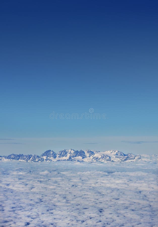 A Beautiful Aerial Background with Blue Sky Stock Image - Image of ...