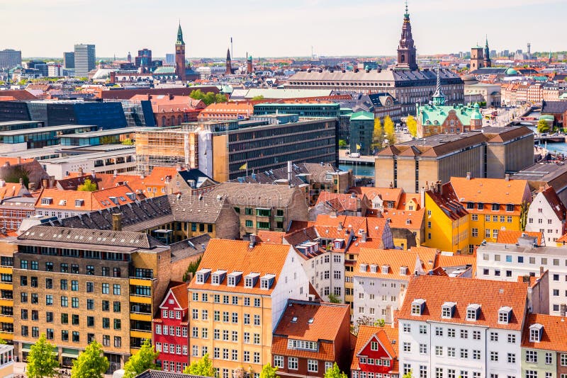 Copenhagen From Above. Copenhagen. Denmark Stock Photo - Image of ... Copenhagen From Above. Copenhagen. Denmark Stock Photo - Image of ...