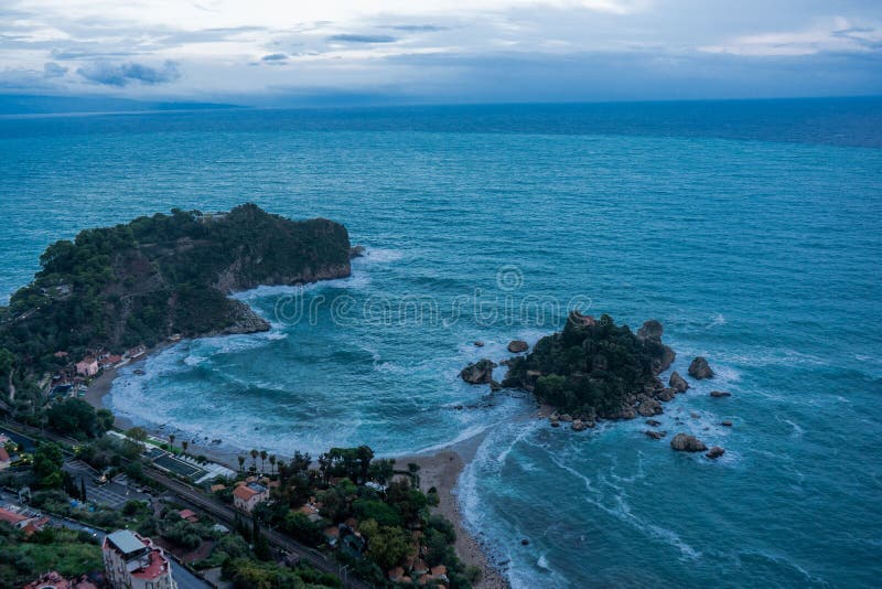 Beautiful Aerial View of the Mesmerizing Coast Stock Photo - Image of ...