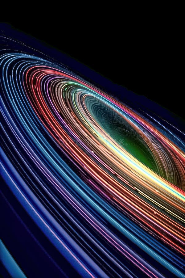 Beautiful Aesthetic Horizontal Spectrum Color Lines, Irresistible Pull ...