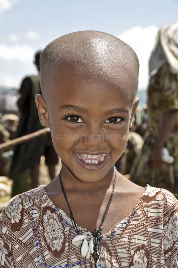 Beautiful African Child Smiling Editorial Photo - Image of smiling ...