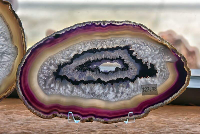 Beautiful agate stone stock image. Image of concentric - 75763171