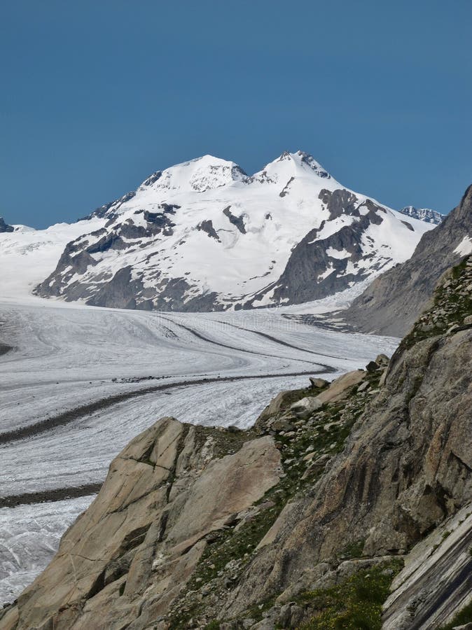 Beautiful Aletsch Area stock photo. Image of heritage - 25817246