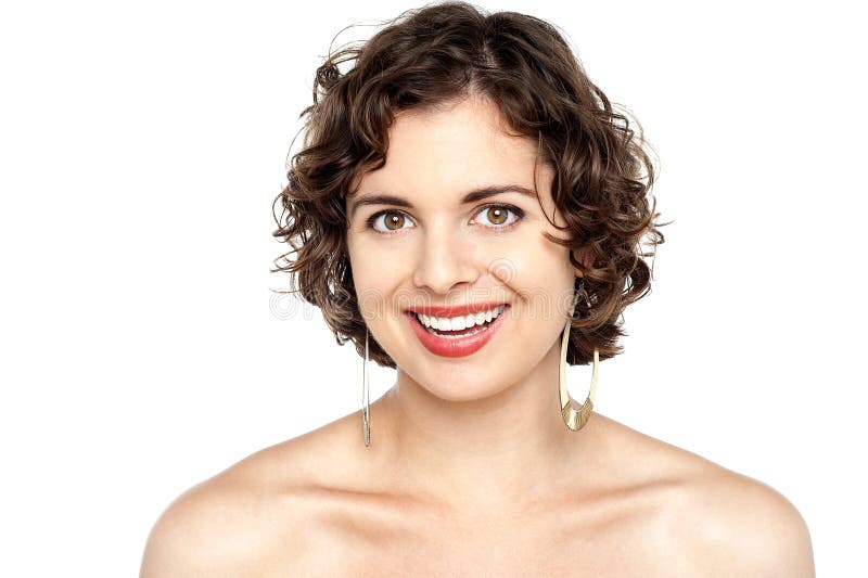 Beautiful Alluring Young Woman Stock Photo - Image of beautiful ...