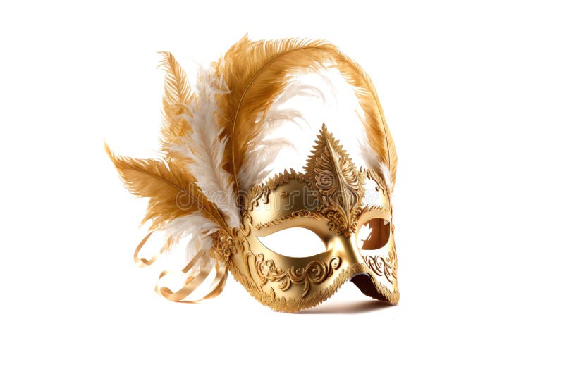 Beautiful and Amazing Carnival Mask. Fun Time. Generative AI Stock ...