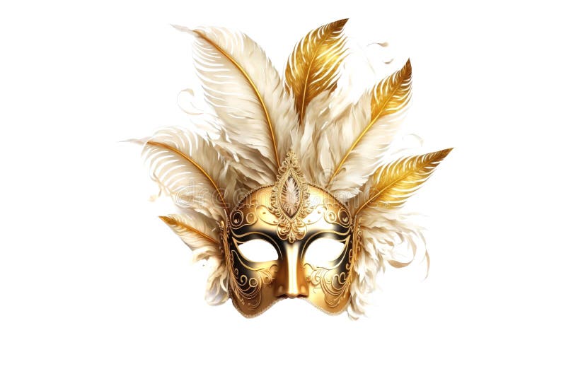 Beautiful and Amazing Carnival Mask. Fun Time. Generative AI Stock ...