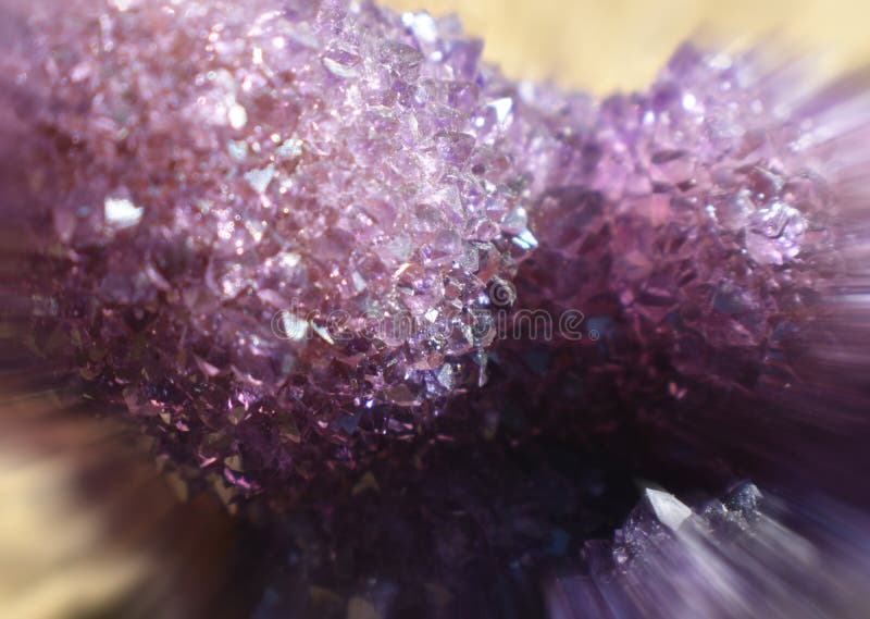 Beautiful Amethyst Gemstone Close Up High Quality Stock Photo - Image ...