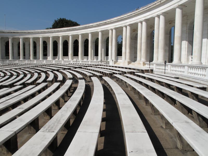 Beautiful Amphitheatre stock photo. Image of marble, national - 14641580