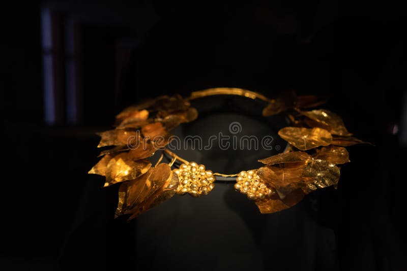 Ancient Greek King Crown