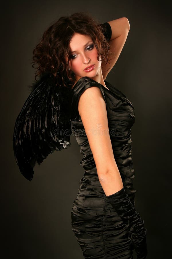 Beautiful angel stock image. Image of looking, caucasian - 17828685