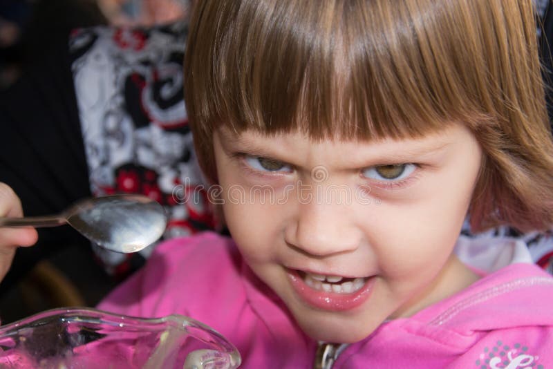 A Little Girl Getting Angry At Somebody With Images
