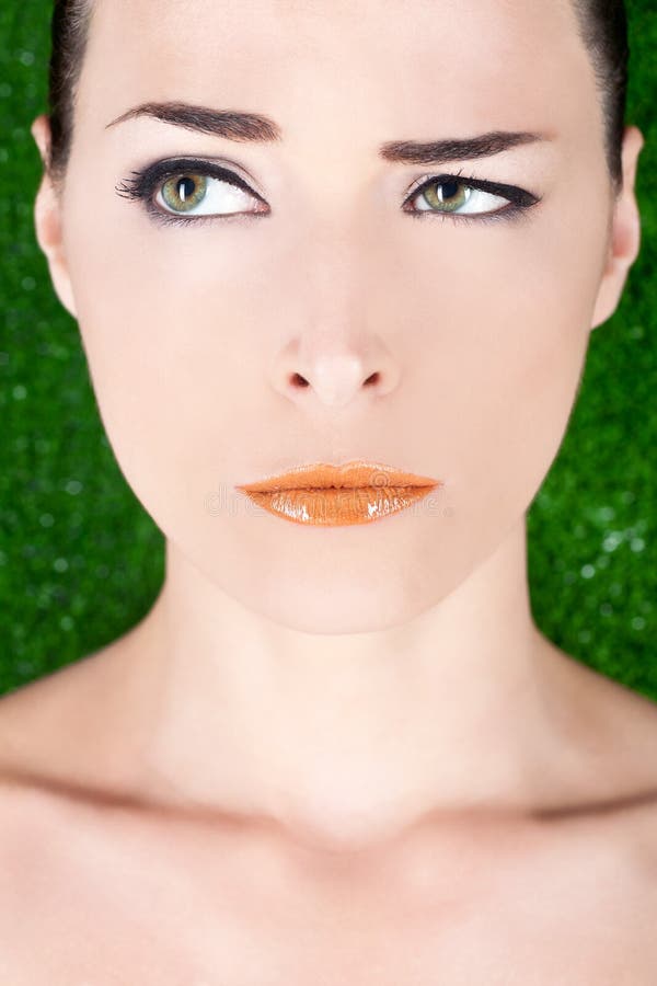 Beautiful Angry Young Woman in Suit Kicking Stock Image - Image of ...