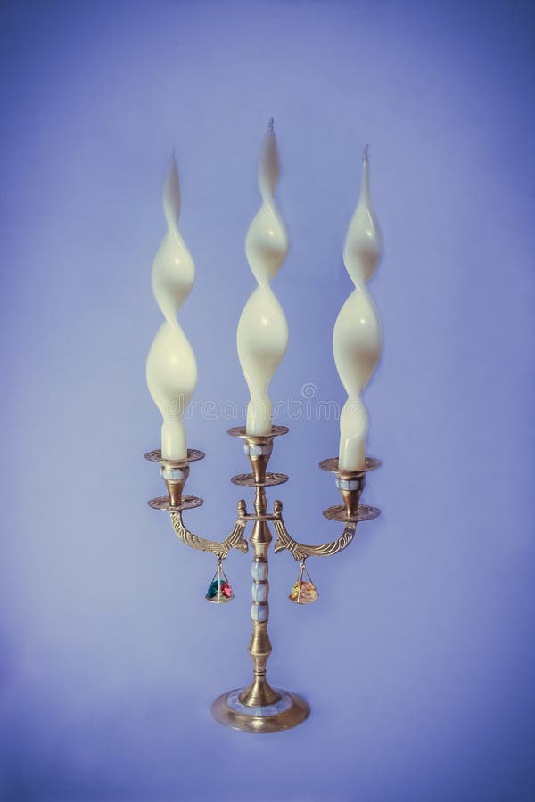 Beautiful Antique Candlestick Stock Photo - Image of candlestick ...