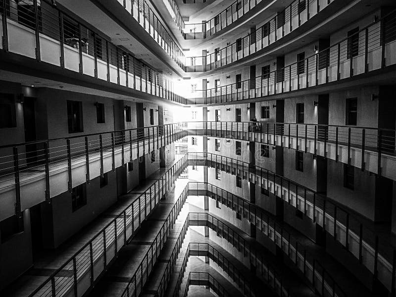 Beautiful apartment block stock photo. Image of black - 112421604