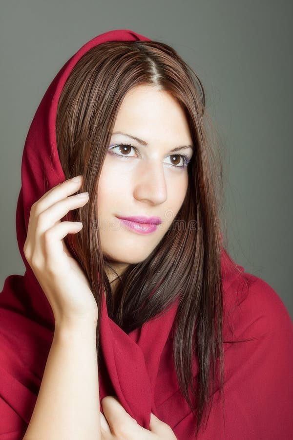 Beautiful Arabic woman stock image. Image of makeup, arab - 27068061