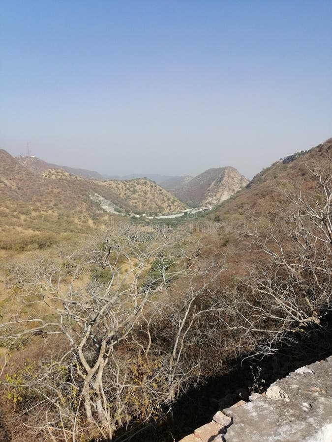 Beautiful Aravali Range of Rajasthan State. Stock Photo - Image of ...