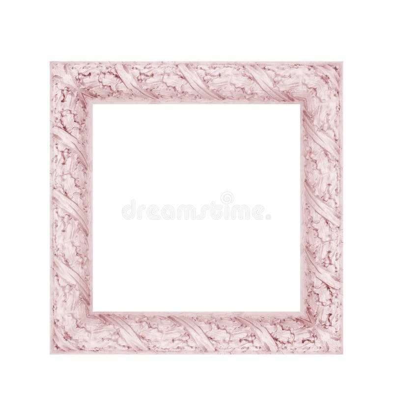 Beautiful Architectural Frame Isolated on a White Background Stock ...