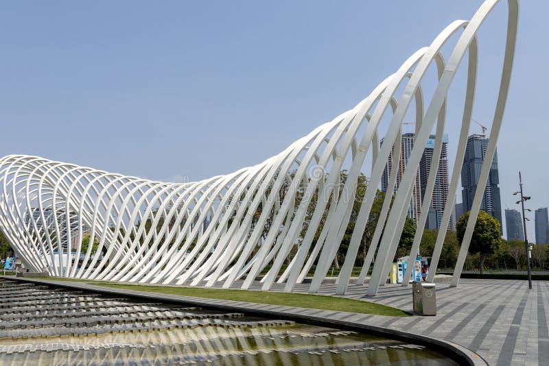 Beautiful Architectural Structure Inside the OCT Harbour in Shenzhen ...