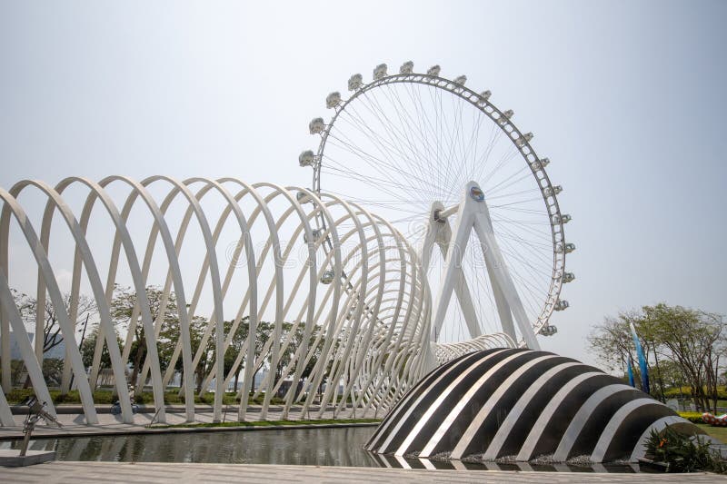 Beautiful Architectural Structure Inside the OCT Harbour in Shenzhen ...