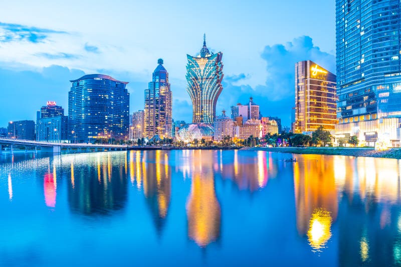 Beautiful Architecture Building Cityscape in Macau Editorial Image ...