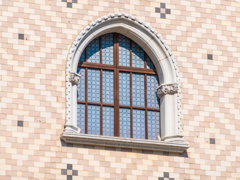 Beautiful Architecture Building with Window Exterior in Italy Style ...