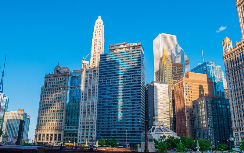 Beautiful Architecture in Chicago - CHICAGO, USA - JUNE 12, 2019 ...