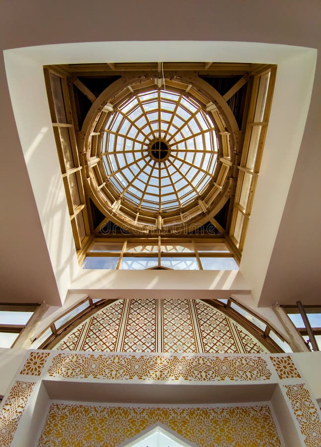 Beautiful Architecture Inside of Mosque in Malaysia Stock Image - Image ...