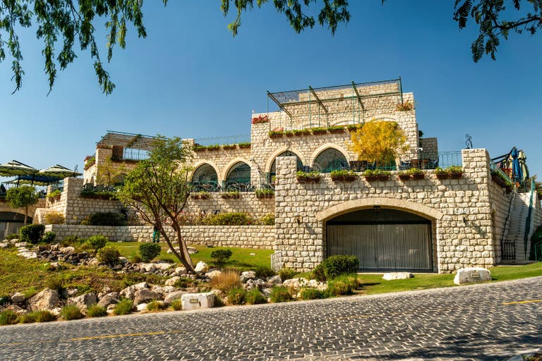 Beautiful Architecture in Old Style. Doha Qatar. Stock Photo - Image of tropical, brick: 391842080