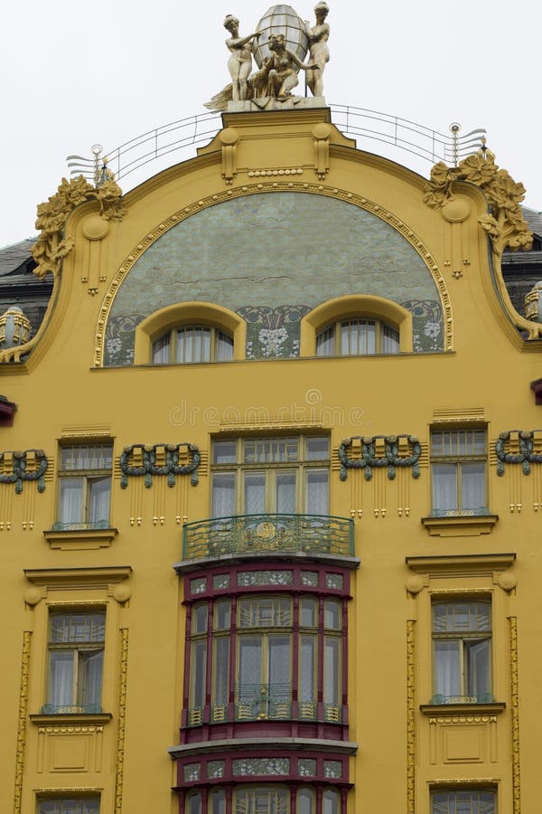 Beautiful Architecture in Prague Stock Photo - Image of culture ...