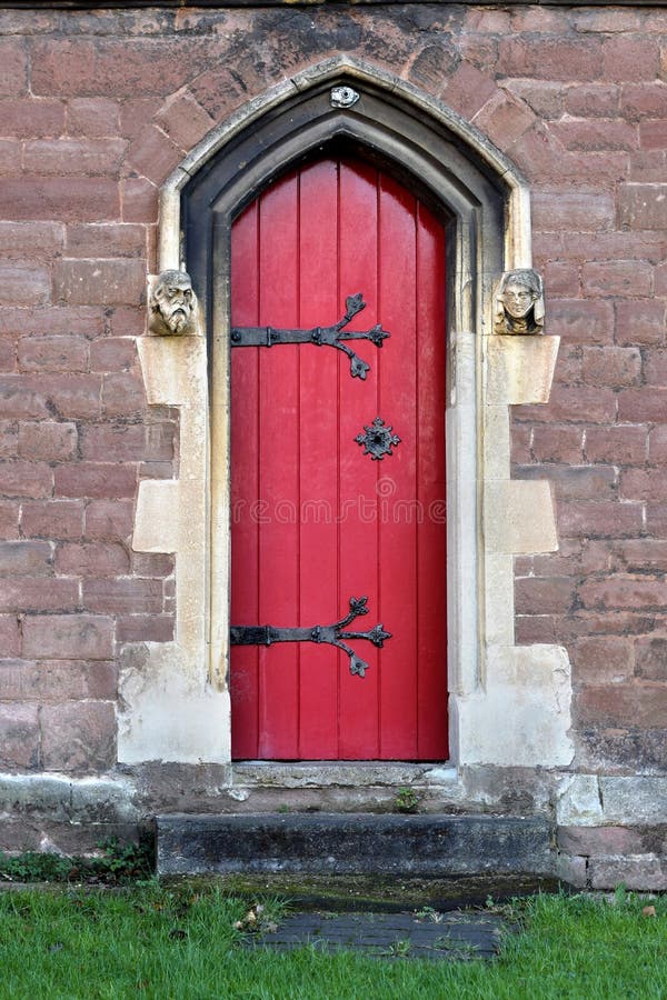 Beautiful Architecture of the Rear Entrance Stock Image - Image of ...