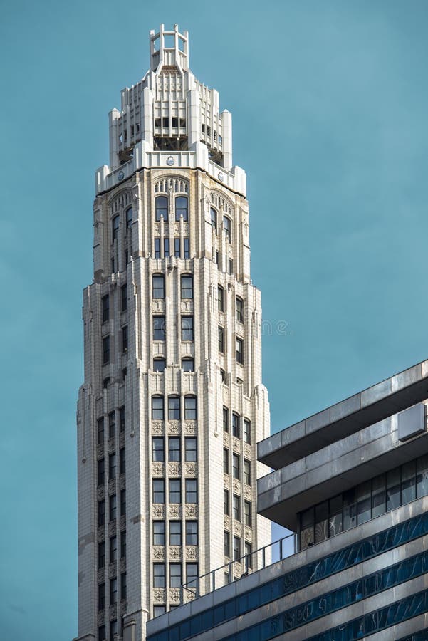 Beautiful Architecture Skyscrapers of Chicago Stock Image - Image of ...